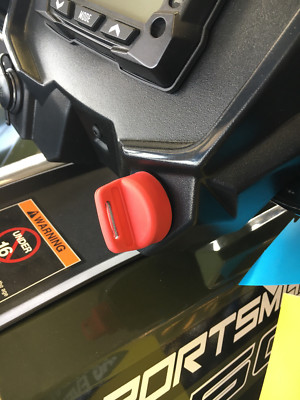 Automotive Red Silicone Rubber Ignition Key Cover All Polaris Ranger ...