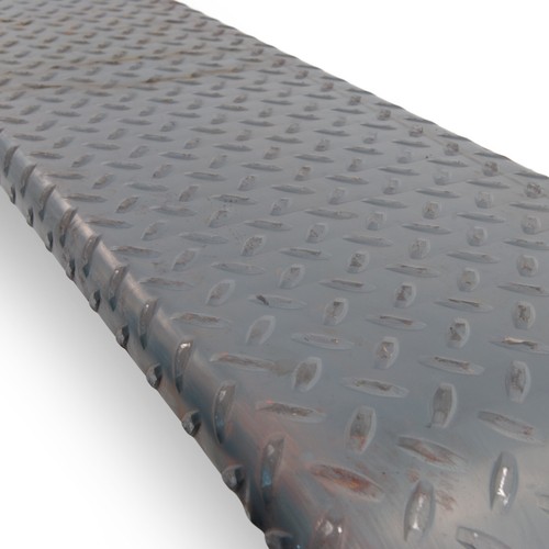 Steel Diamond Tread Plate Utility Trailer HEAVY DUTY Fender 10" x 72" x ...