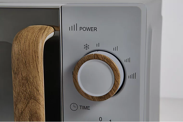 George Home SMON001G3G Manual Microwave Oven Scandi 17L 700w Matte Grey ...