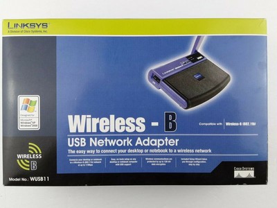 NEW- Linksys Instant Wireless-B USB Network Adapter Model WUSB11 | eBay