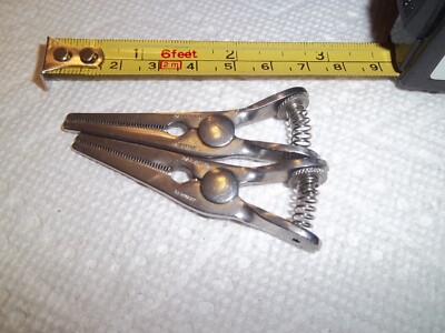 V. Mueller Jacobs Bulldog Clamp, Straight Jaws, Germany (med-70) | eBay