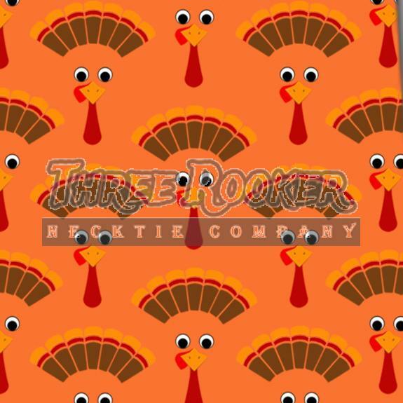 Thanksgiving Ties Men's Turkey Tie Fun Holiday Necktie | eBay