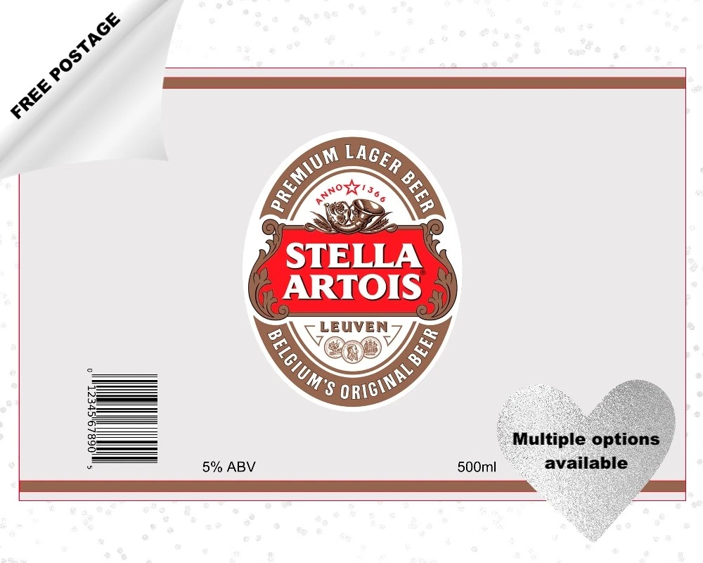 Stella Artois Label