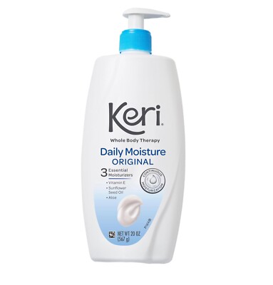 Keri Daily Dry Skin Therapy Moisture Original Body Lotion, 20 Oz | eBay