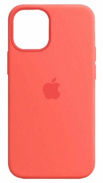 Apple Silicone Case with MagSafe for iPhone 12 mini - Pink Citrus for ...