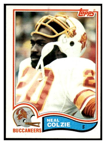 1982 Topps #497 Neal Colzie Tampa Bay Buccaneers Excellent | eBay