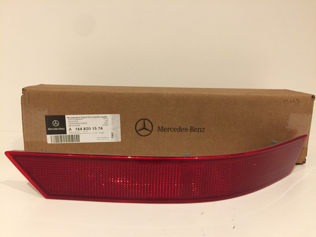 Mercedes-Benz W164 Ml Bumper Fairing Reflector Rear Right A1648201574 ...