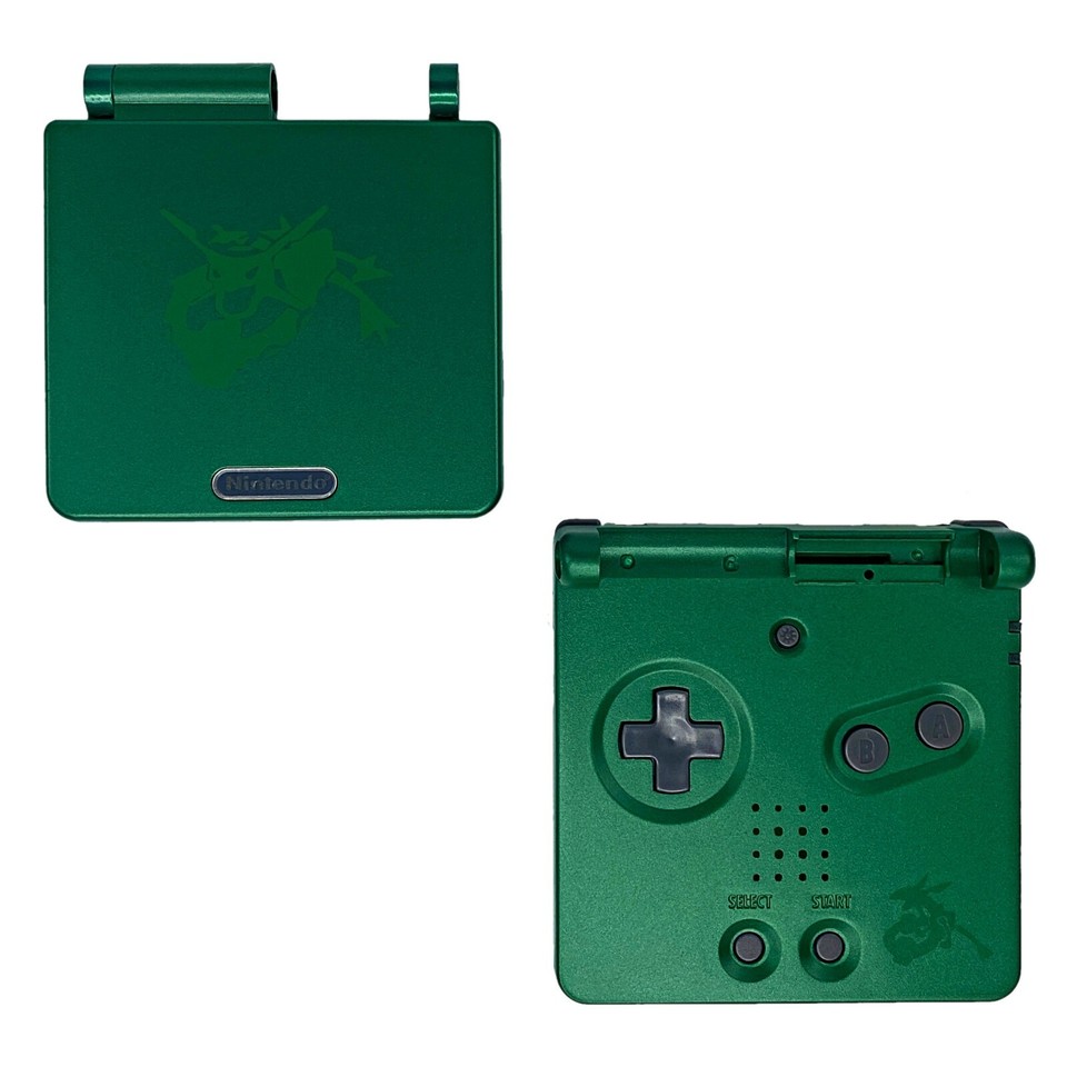 Gameboy Game Boy Advance SP Pokemon Groudon Kyogre Rayquaza Housing ...