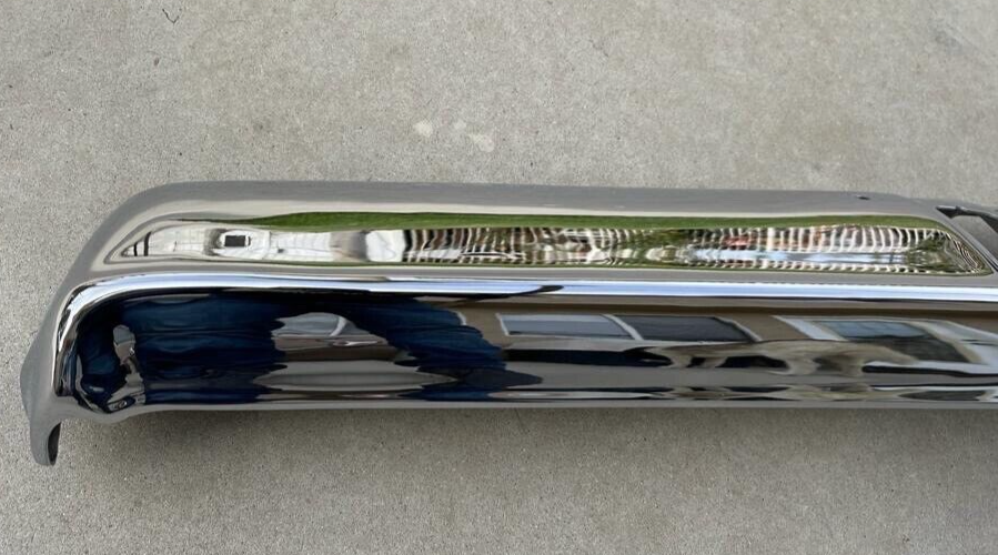 1966-1967 S Dodge Coronet Wagon Triple Plated Chrome Rear Back Bumper ...