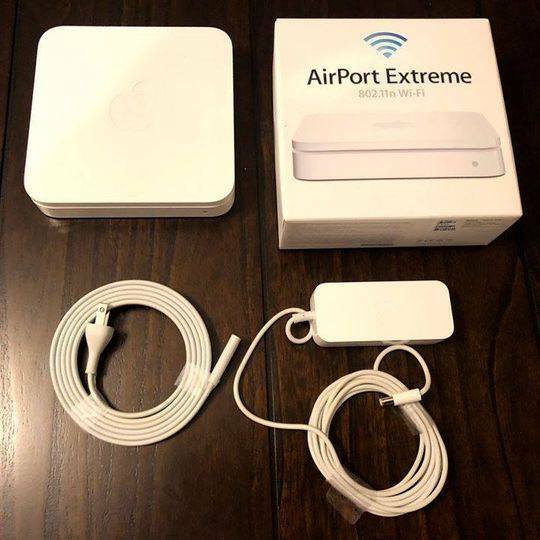 Apple AirPort Extreme wireless router 802.11n WiFi/A1408/Mac or PC | eBay