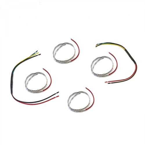 Universal LED Tail Light Kit - 4 Lights (White) Keep It Clean ...