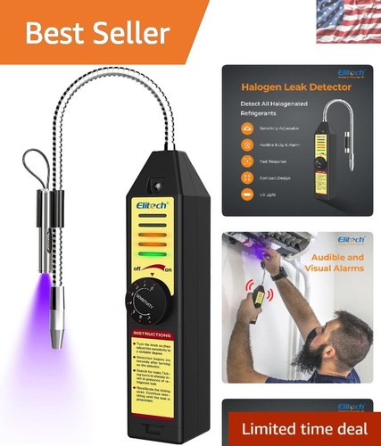 Portable Freon Leak Detector with Adjustable Sensitivity for All ...