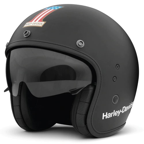 HARLEY-DAVIDSON 98157-22EX CLASSIC #1 SUN SHIELD X14 3/4 HELMET 98157 ...