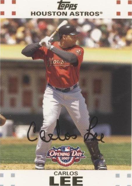 2007 Topps Opening Day - Carlos Lee #88 for sale online | eBay