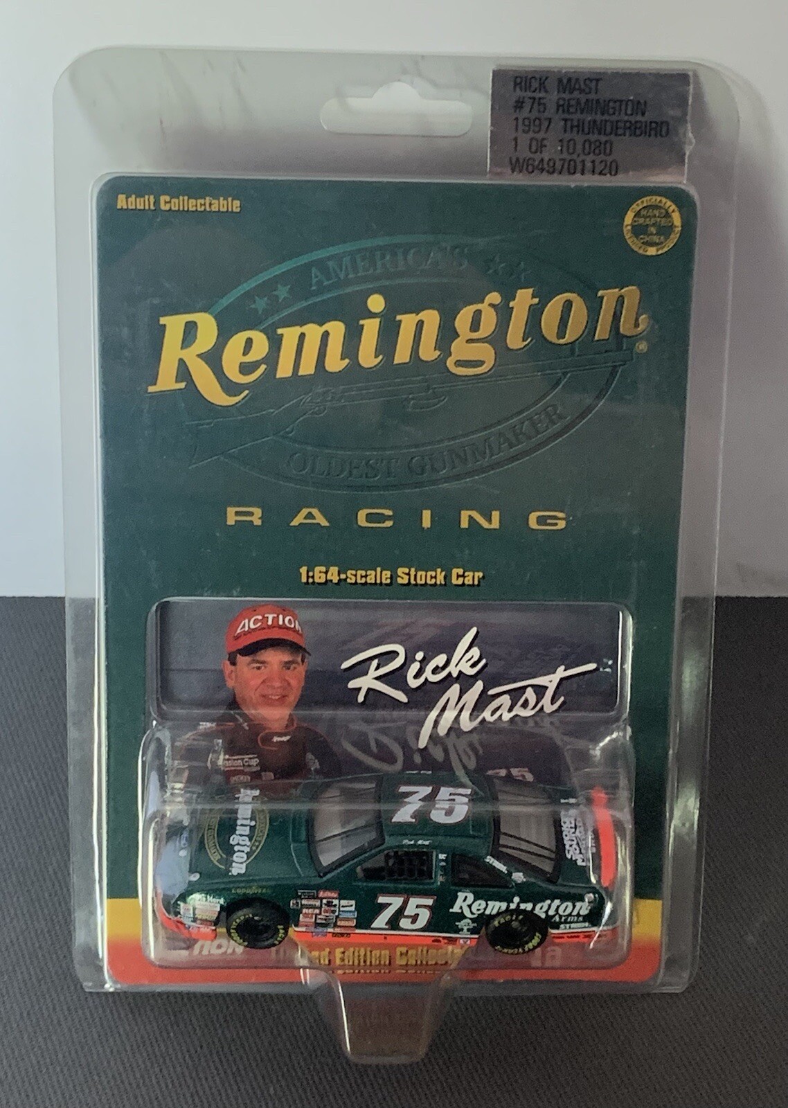 Remington Racing Collectable, Rick Mast, #75 Remington, 1:64 Scale ...