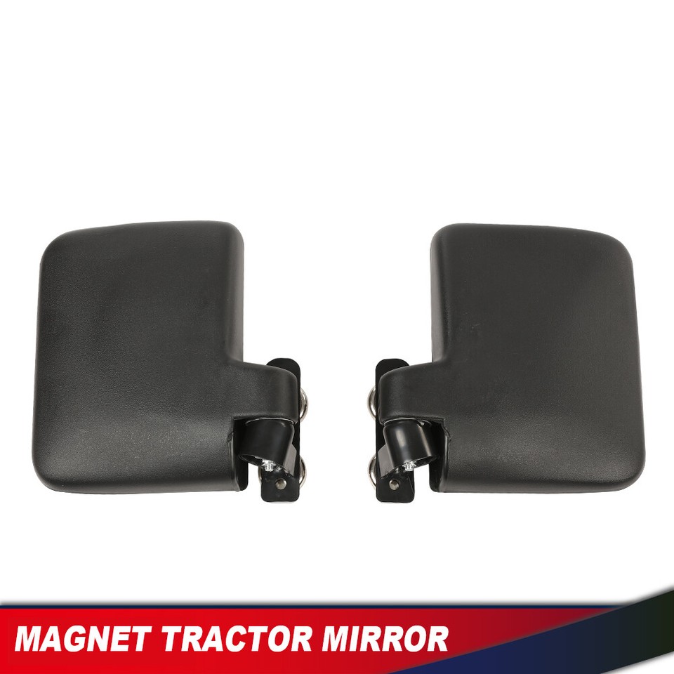 Pair Rated Magnet Tractor Side Mirror LH & RH 220lb Fit For Kubota John ...