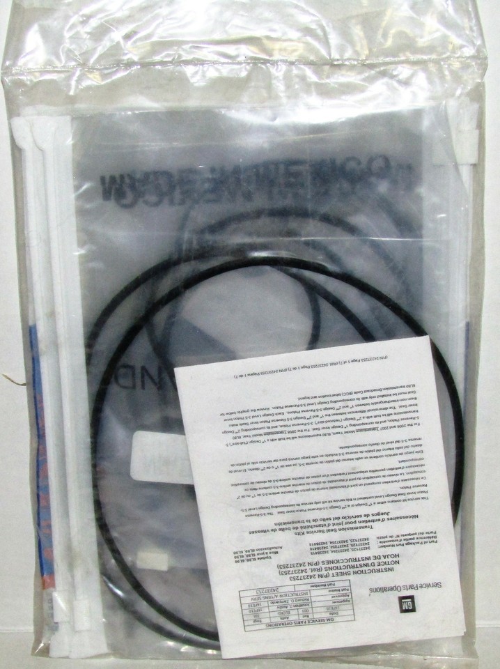 NEW ACDELCO GM GENERAL MOTORS SEAL KIT OEM PART NO. 24243898 | eBay