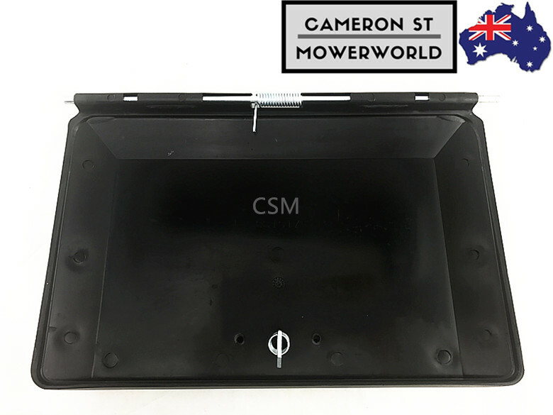 REAR CATCHER FLAP FIT MOST STEEL AND ALLOY MASPORT MORRISION MOWERS ...