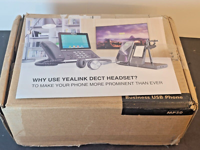 NEW NIB YeaLink MP50-TEAMS USB Desk Phone Compatible w/ Microsoft Team ...