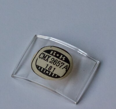 Original vintage Gruen Curvex 370 650 watch faceted glass crystal CMX ...