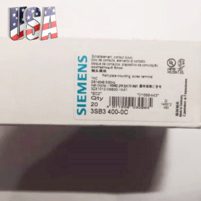 5PC Siemens 3SB3400-0C Emergency stop button contact | eBay