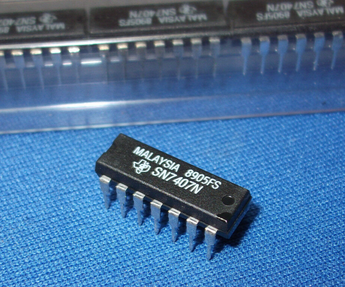 SN7407N TI 7407N 14-PIN DIP RARE NEW LAST ONES | eBay