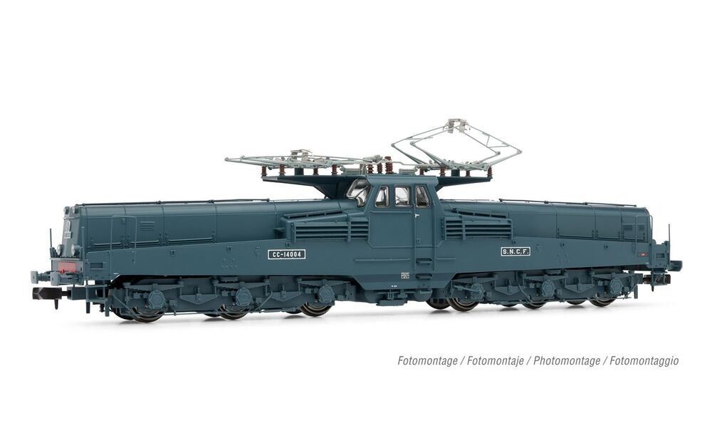 Electric Train 14004 Locomotive 4-Lamp SNCF Model 1:160 Scale DCC Sound ...