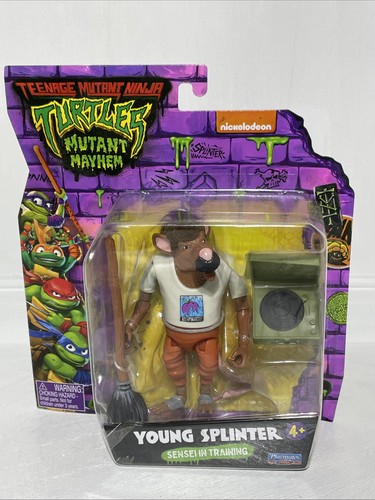 YOUNG SPLINTER SENSEI IN TRAINING TMNT MUTANT MAYHEM FIGURE NINJA ...
