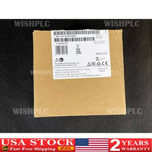 New Siemens SIMATIC S7-1200 CPU 1214C 6ES7214-1BG40-0XB0 ...