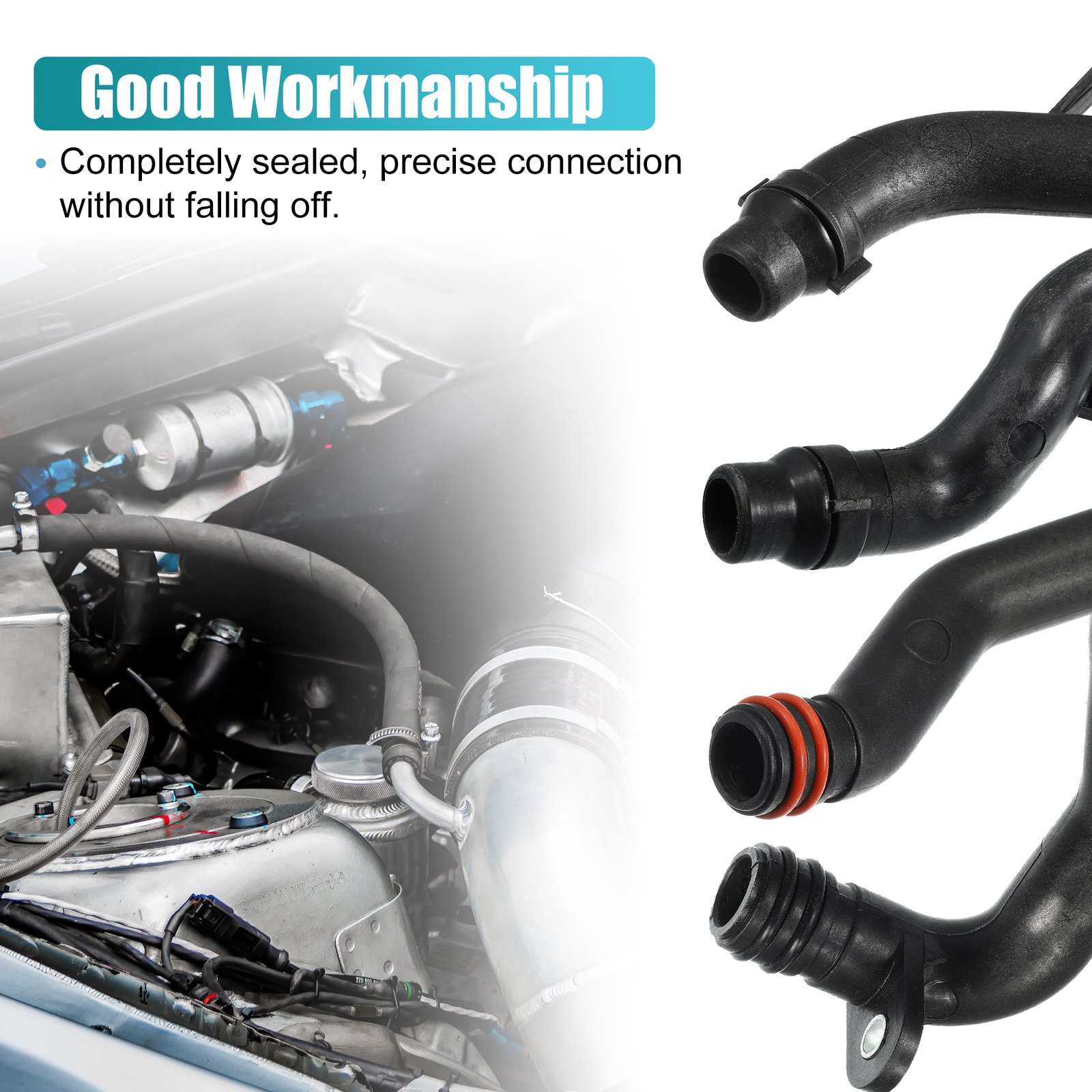 Water Engine Heater Inlet Coolant Pipe 11531705210 11537502000 for BMW ...