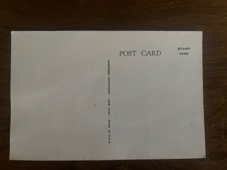 Farley Iowa~Rainbow Motor Court Motel. Lumitone Photo print. Unmailed ...