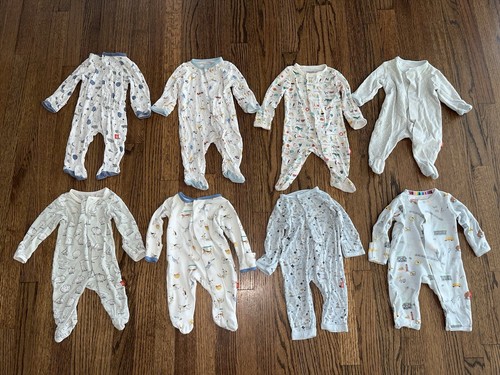 magnetic me newborn boy girl sleeper footed pajamas pjs baby sleepers ...