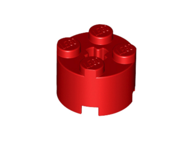 Lego 4 Black 2x2 round circle brick block NEW | eBay