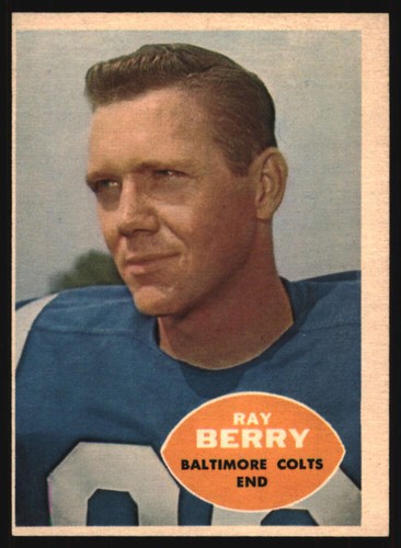 1960 Topps #4 Raymond Berry EX/EX+ Colts 569960 | eBay