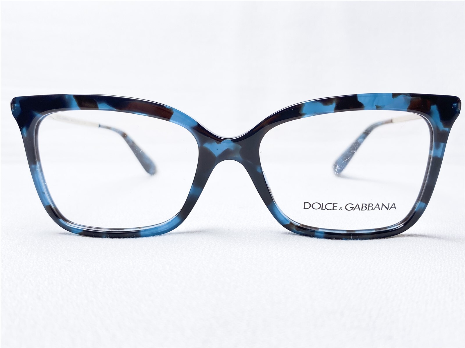 NEW Dolce & Gabbana DG3261 2887 Womens Petroleum Cube Eyeglasses Frames ...