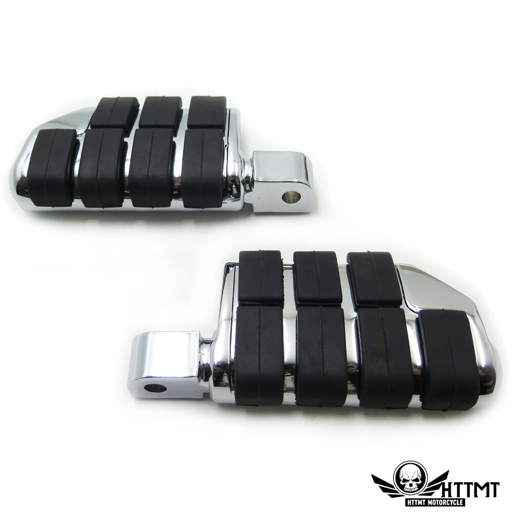 Chrome Dually Footpegs foot rest For Yamaha Road Star Warrior 2002-2009 ...