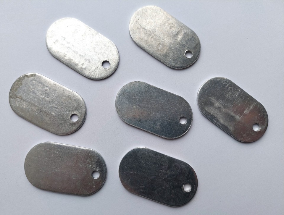 Dog Tag ID Soviet Army Russia USSR afganistan war officer old military ...
