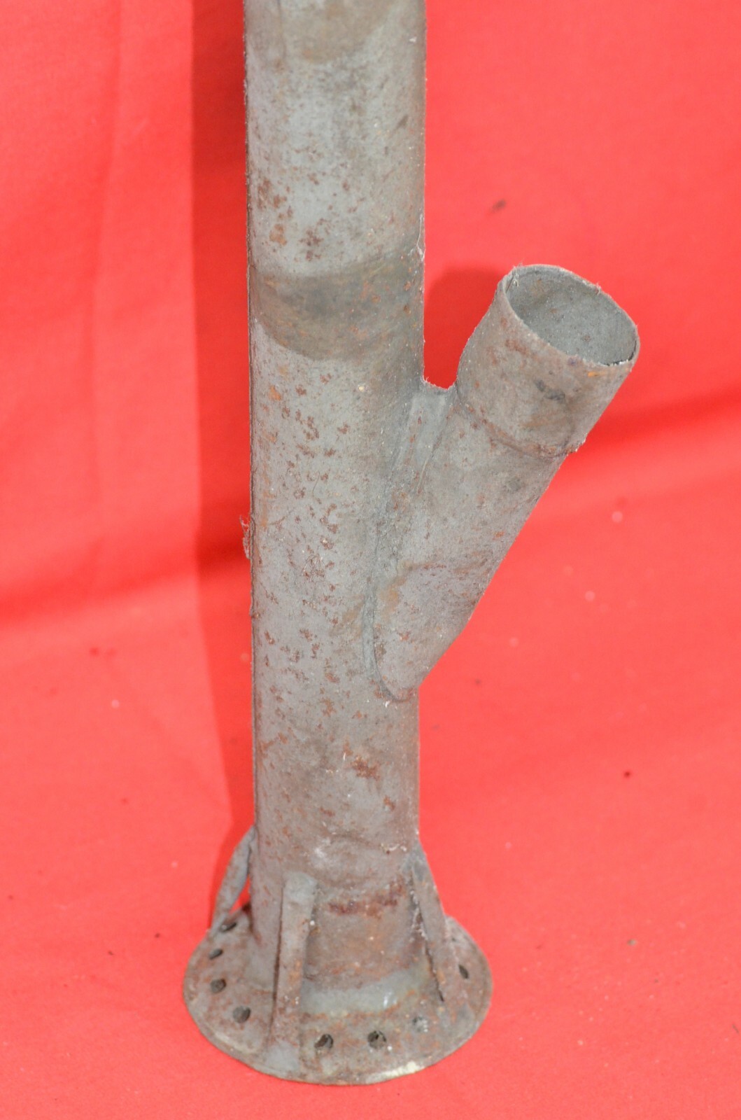 Vintage Hand Sump Bilge Pump Antique Tin Wood Handle Plunger Water ...