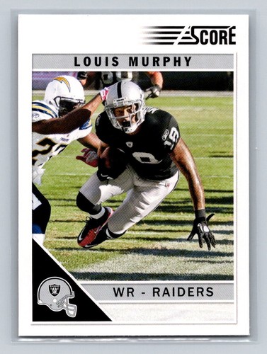 2011 Score #211 Louis Murphy Oakland Raiders | eBay