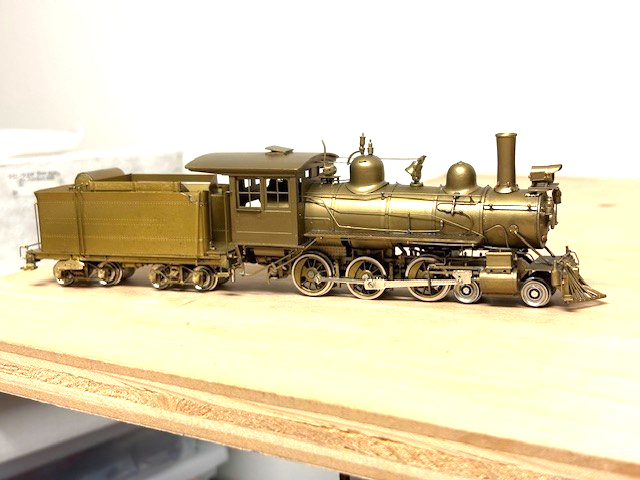 RGS #25 4-6-0 Brass Locomotive - needs repair - PFM Sn3 scale ...