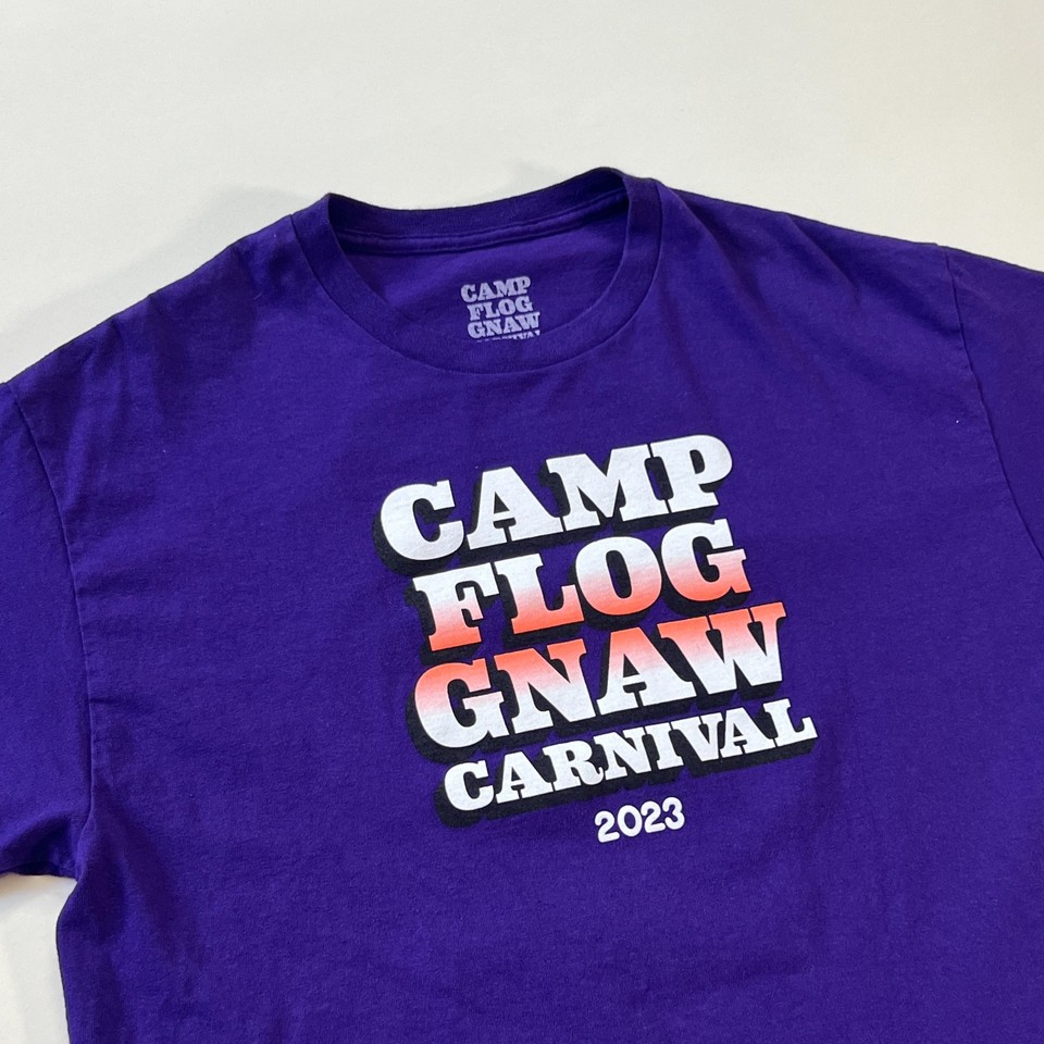 Camp Flog Gnaw Carnival 2023 Staff Shirt Box Office Team Tyler The ...