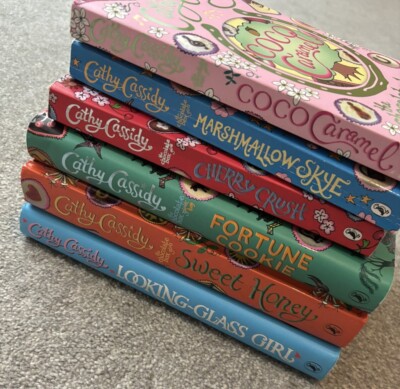 Chocolate Box Girls series By Cathy Cassidy 6 Books Collection Set ...