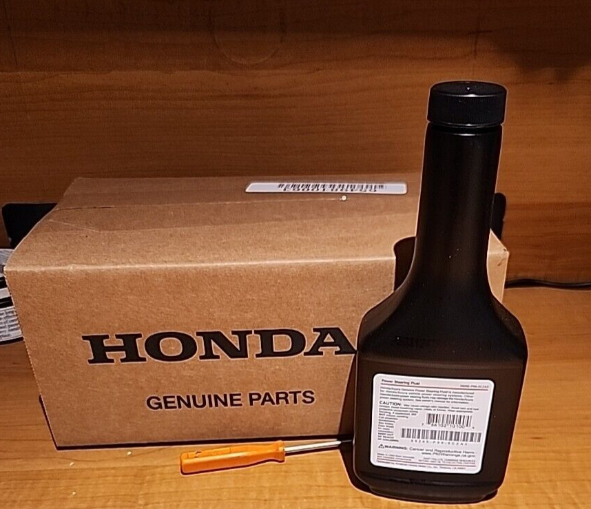 GENUINE OEM HONDA Power Steering Pump Fluid 12oz Oil Sealed NEW 1x ...