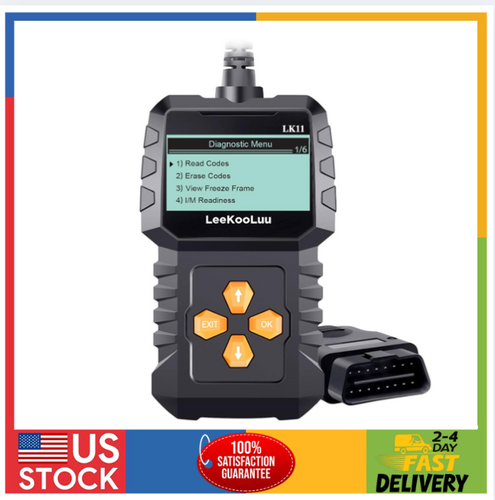OBD2 Scanner LK11, Clear Engine Error Codes, Diagnostic Tool for Cars ...