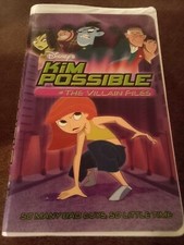 Kim Possible: The Villain Files (VHS, 2004) for sale online | eBay