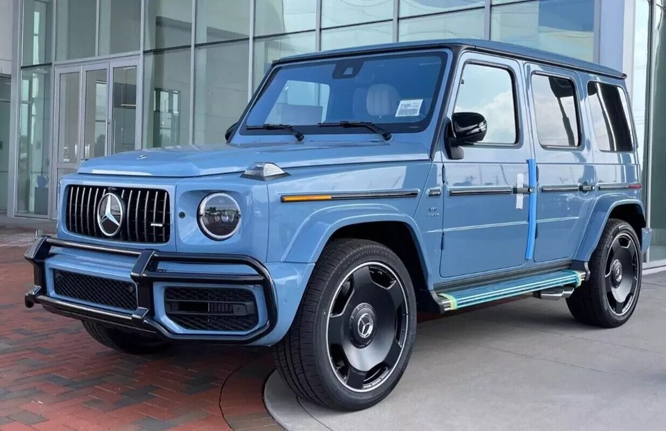 22 NEW OEM MERCEDES AMG G580 G63 G55 G550 G-WAGON WHEELS RIMS MONOBLOCK ...