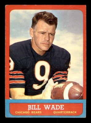 1963 Topps Football #61 Bill Wade VG/EX *g3 | eBay