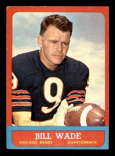 1963 Topps Football #61 Bill Wade VG/EX *g3 | eBay