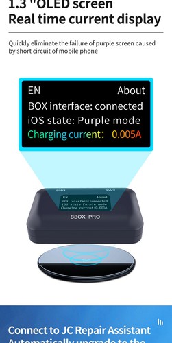 JC B-BOX C3 Pro DFU One Key To Purple for IOS A7-A11 IPhone IPad 2 3 ...