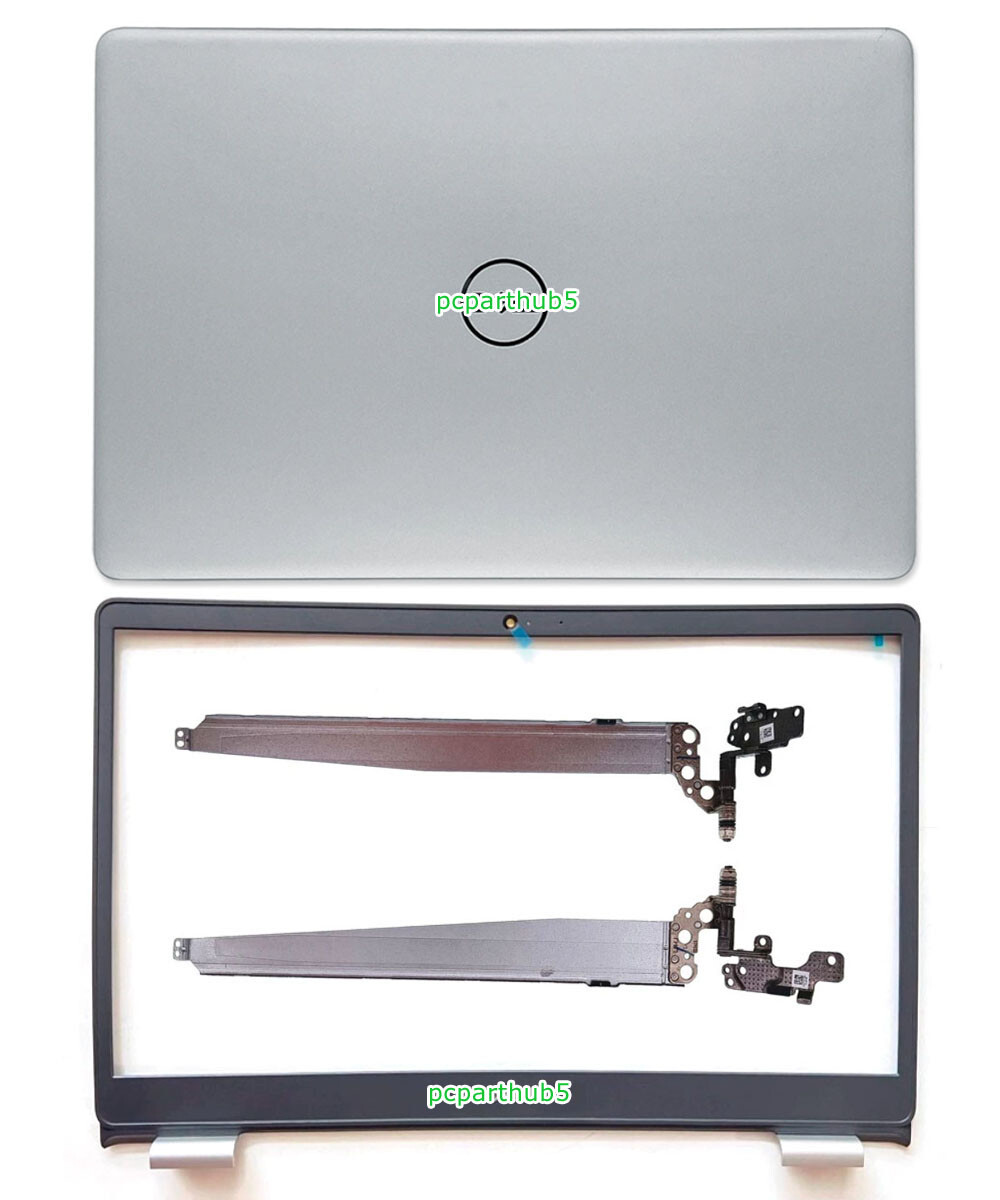 New Dell Inspiron 15 5000 5593 LCD Back Cover Top Case Bezel Hinges ...